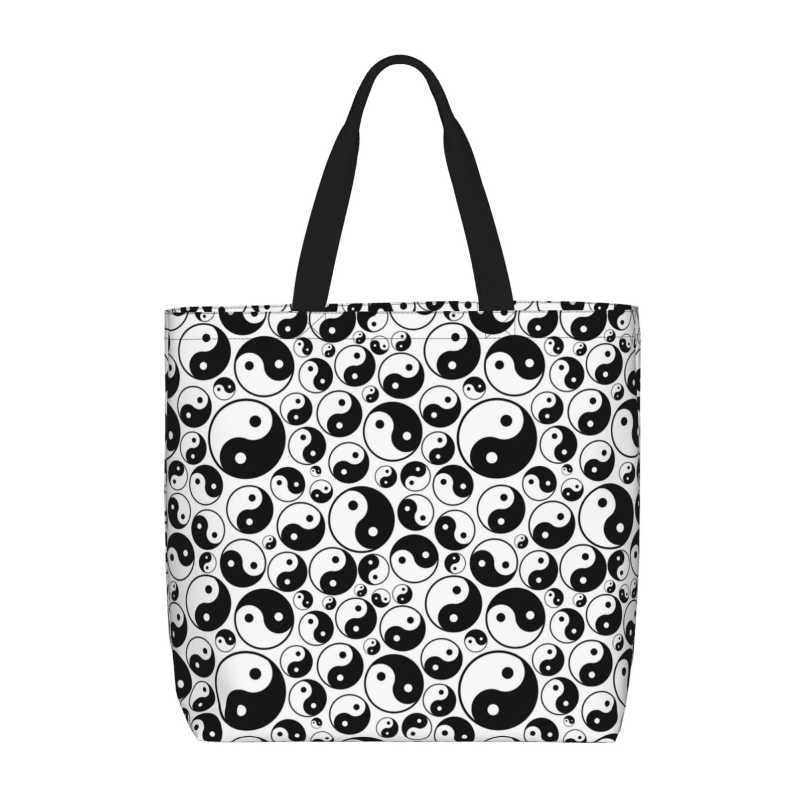Zufioo Yin And Yang Print Large Capacity Single Shoulder Convenient Bag ...