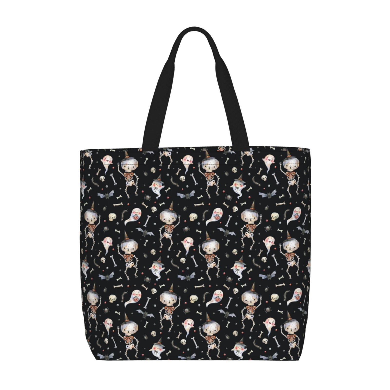 Zufioo cute Skull bone Print Large Capacity Single Shoulder Convenient ...