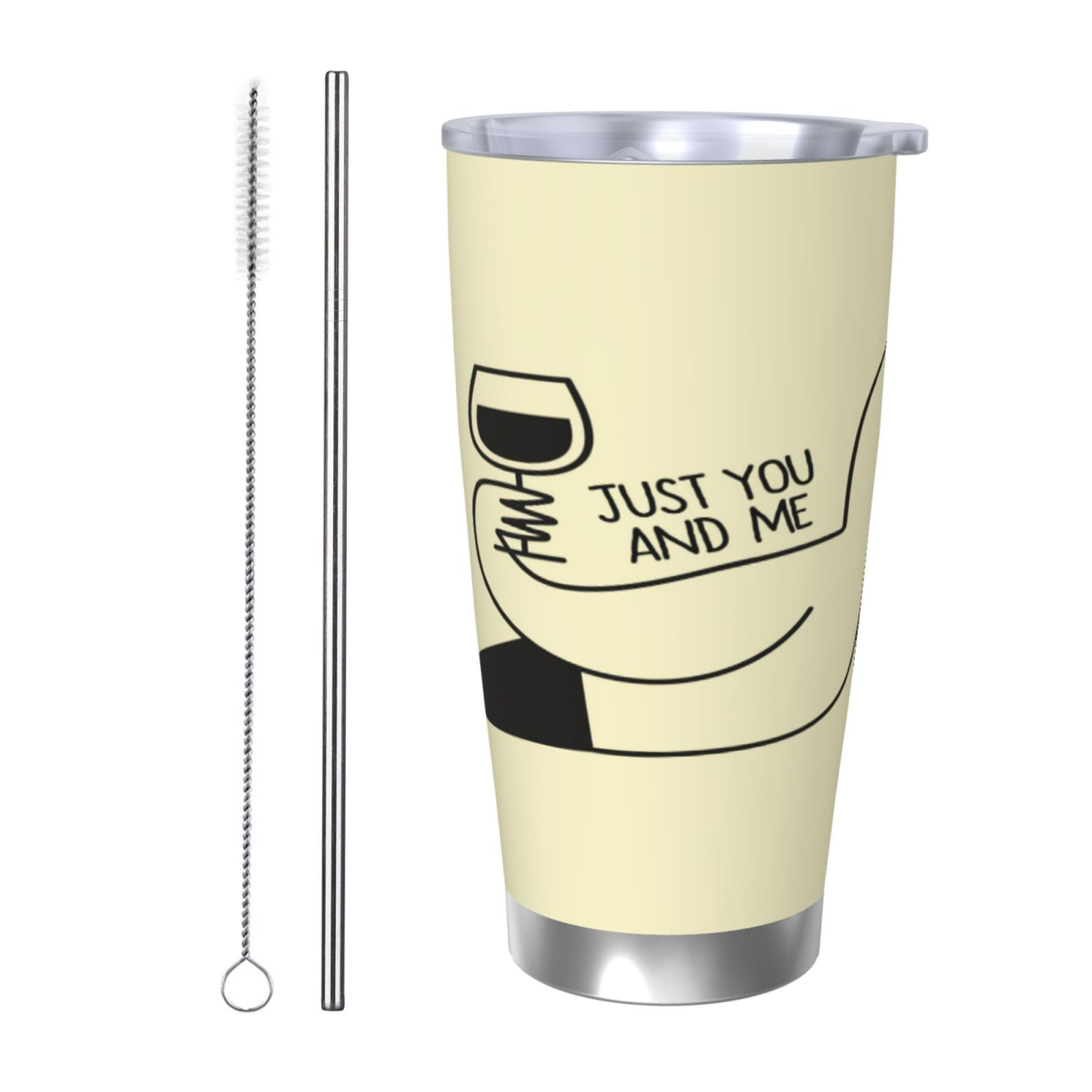 Zufioo just you and me Print 20OZ Stainless Steel Car Cup, Direct ...