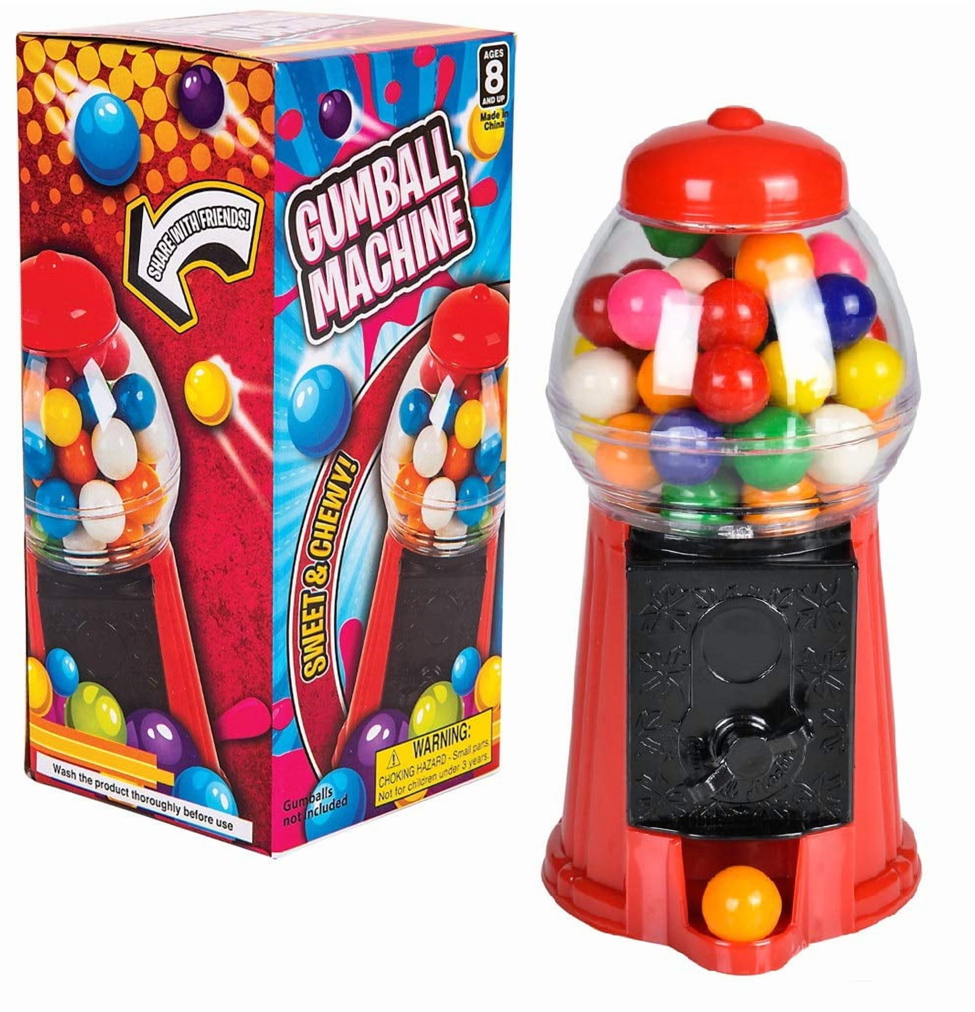 Zugar Land 6.5" Bubble Gum MDA05 Gumball Machine (1 Pack) - Walmart.com