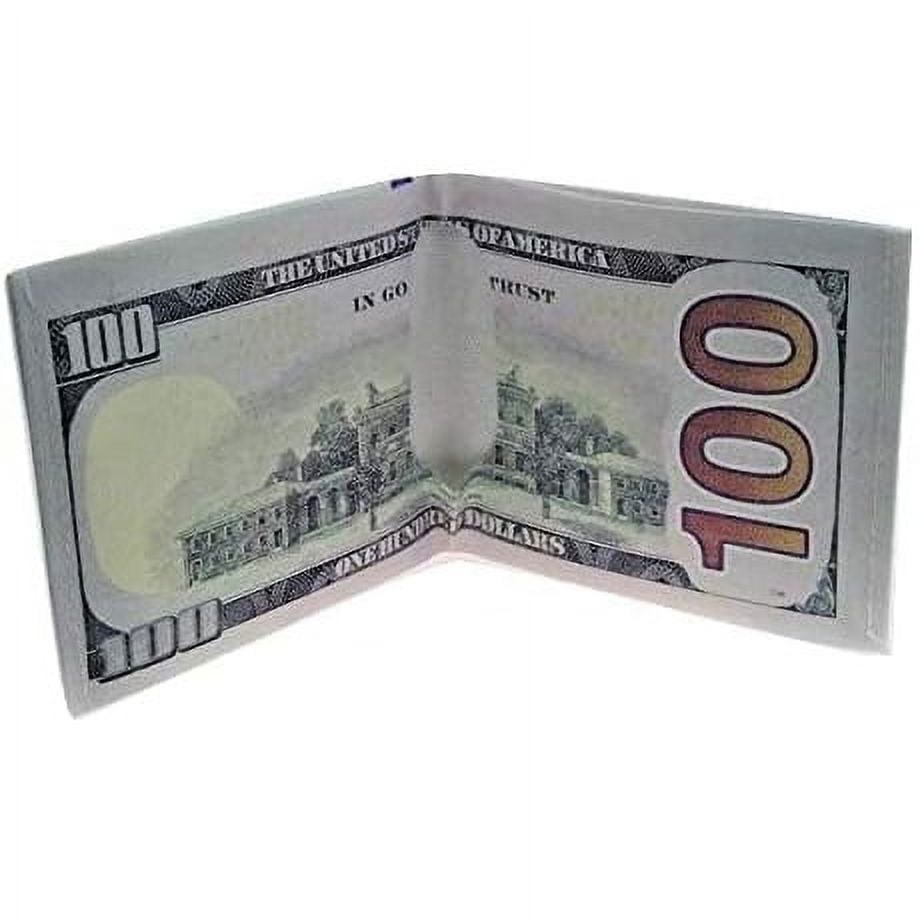 Zugar Land One Hundred Dollar Bill Novelty Bifold Wallet - Walmart.com
