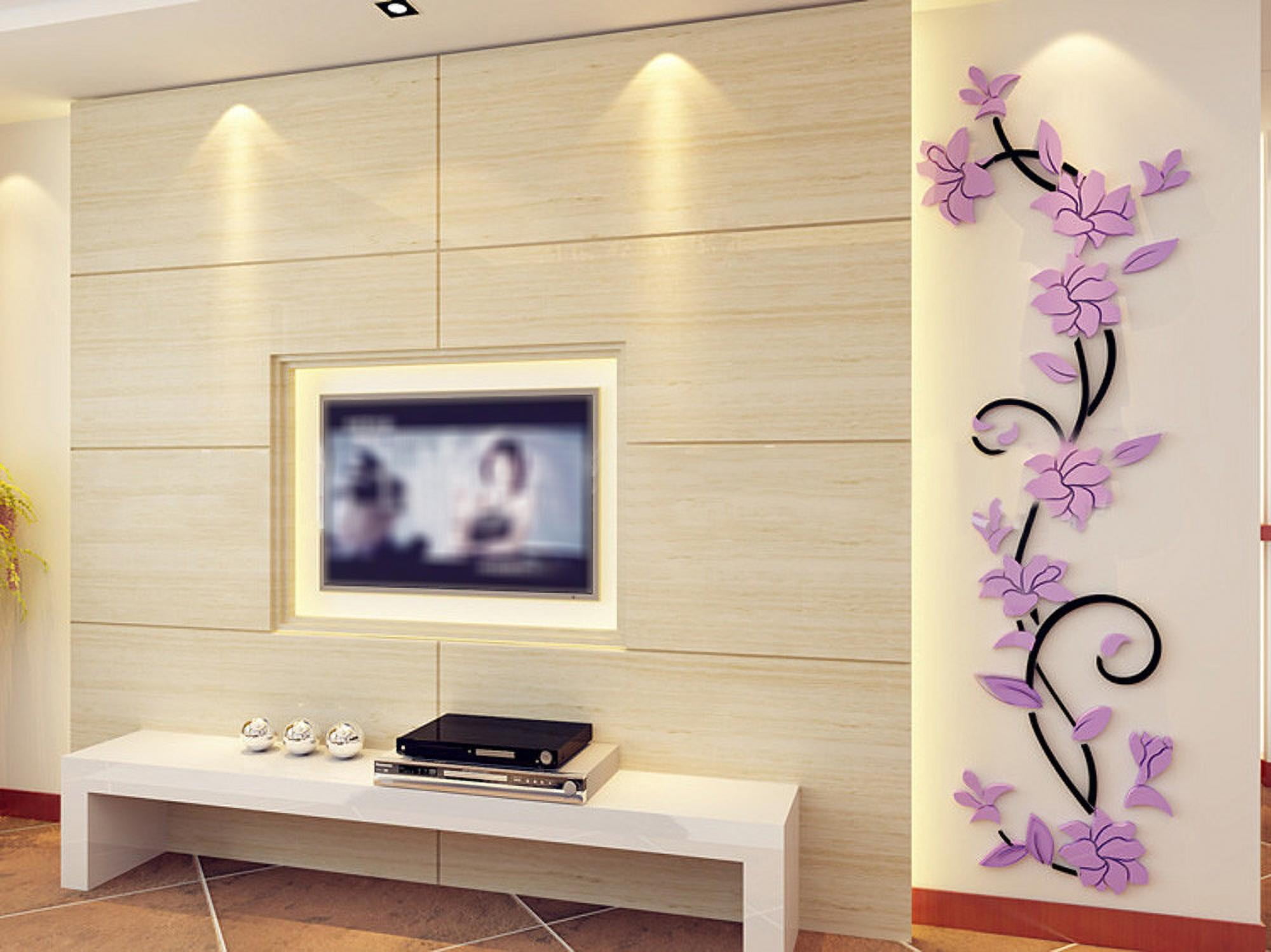 Zuioae Clearance Sale Acrylic 3D Crystal Three-Dimensional Wall Sticker ...