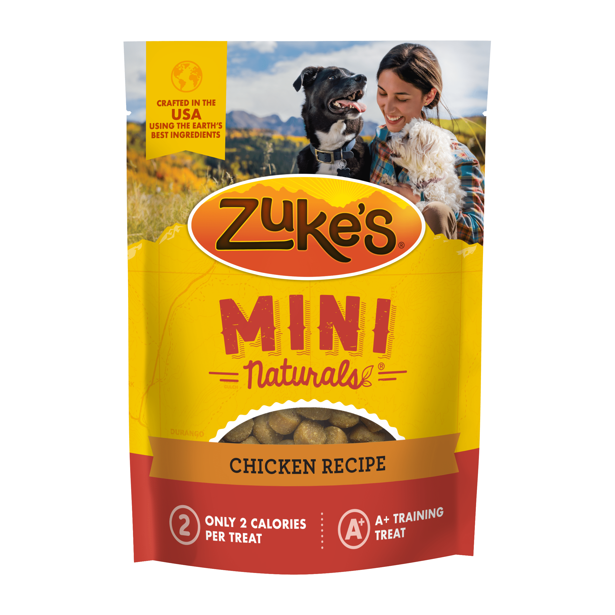 Zuke's Mini Naturals Soft Dog Training Treats, Natural Chicken, Tender ...