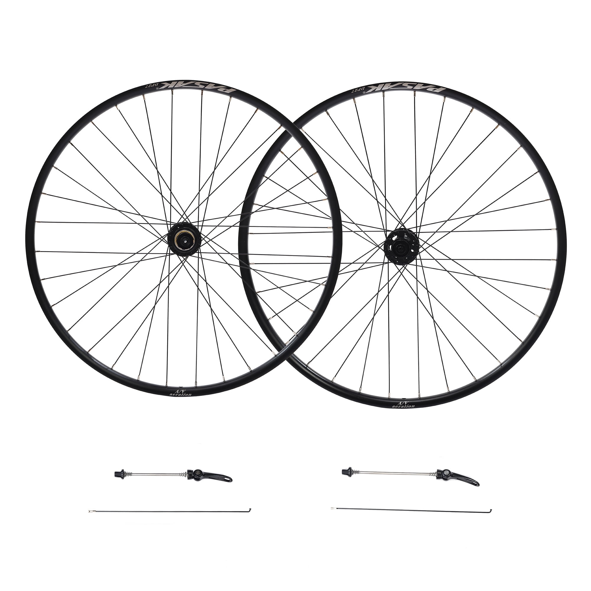 Zukka 29 Inch Double Wall Alloy Wheelset 32H Disc Brake Mountain Bike ...