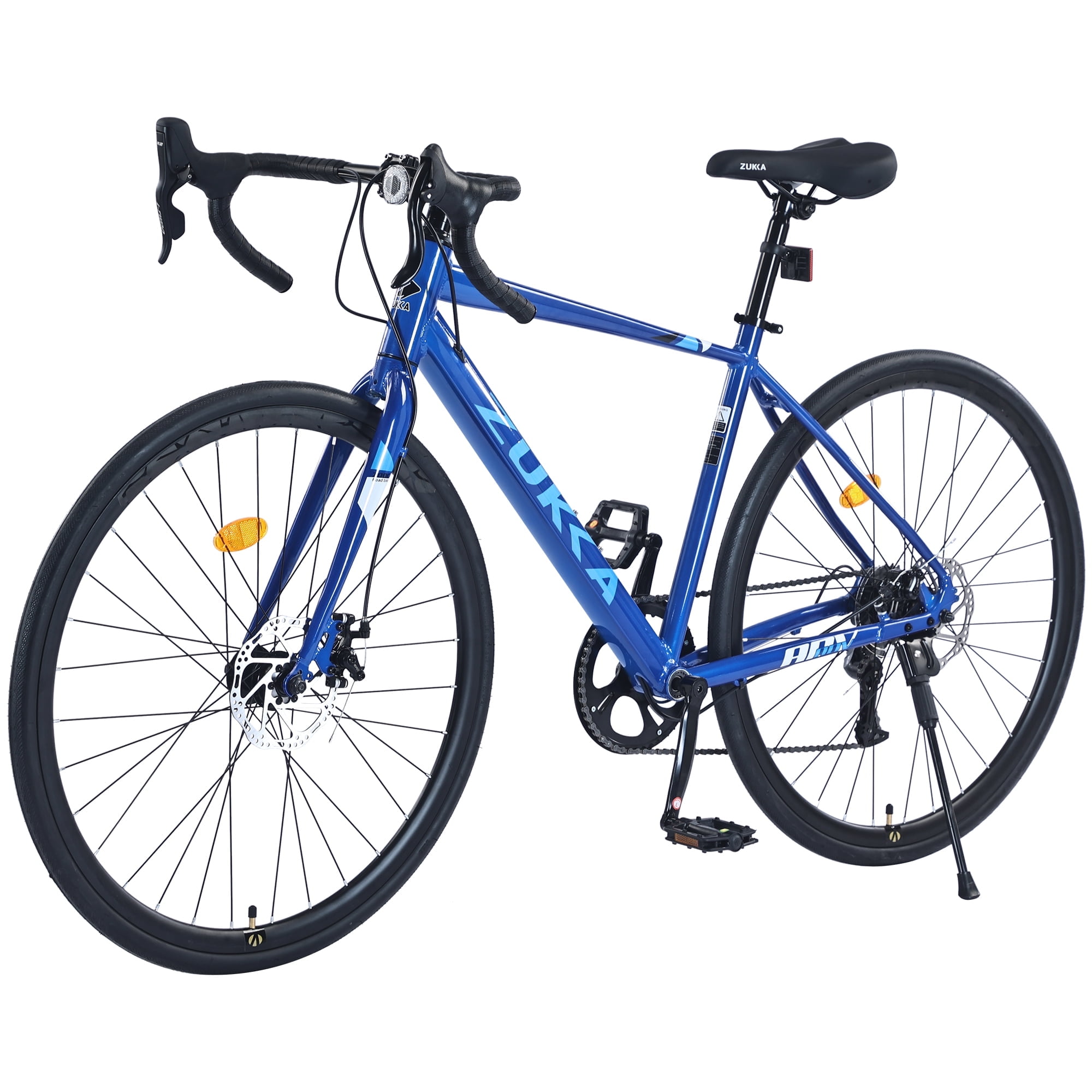 Zukka 700C Road Bike 7 Speed Aluminum Alloy Bicycle Disc Brake for ...