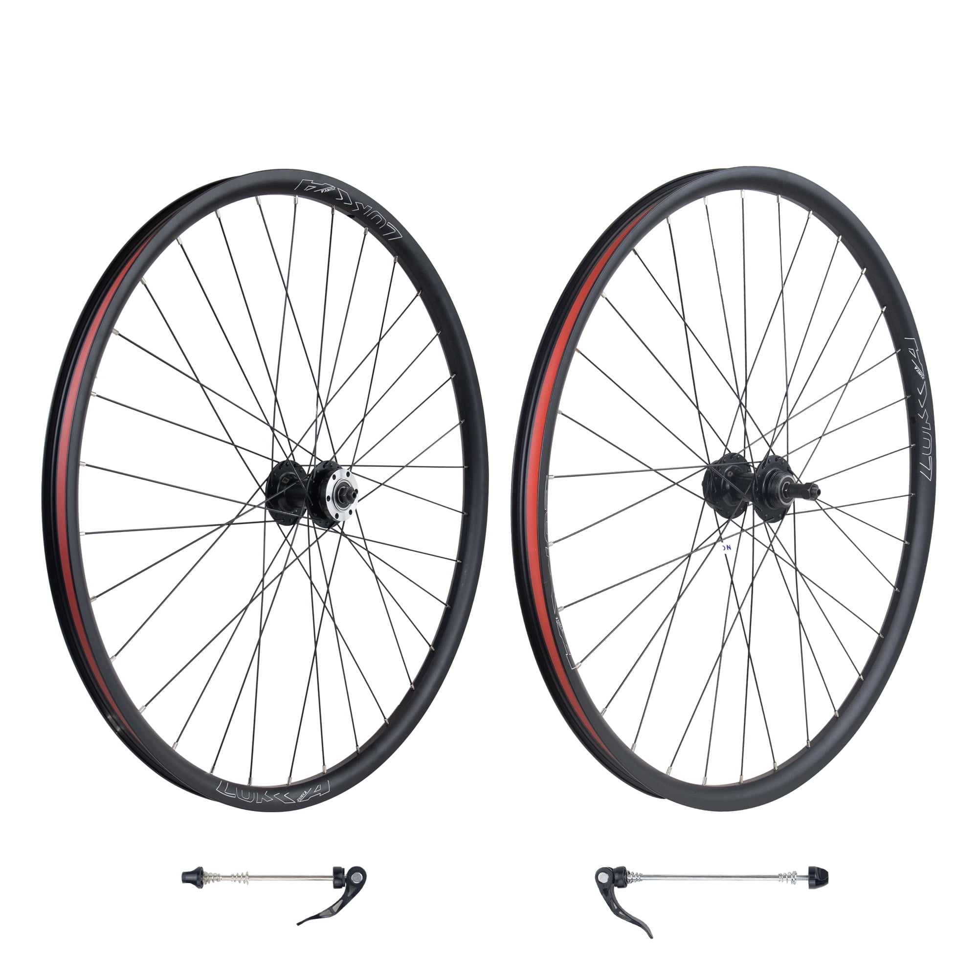 Zukka Double Wall Alloy Wheelset 32H Disc Brake MTB Wheelset Quick ...