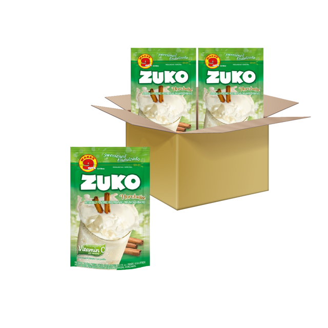 Zuko Horchata Drink Mix Bag, 14.1 oz, Pack of 2, Fortified with Vitamin ...