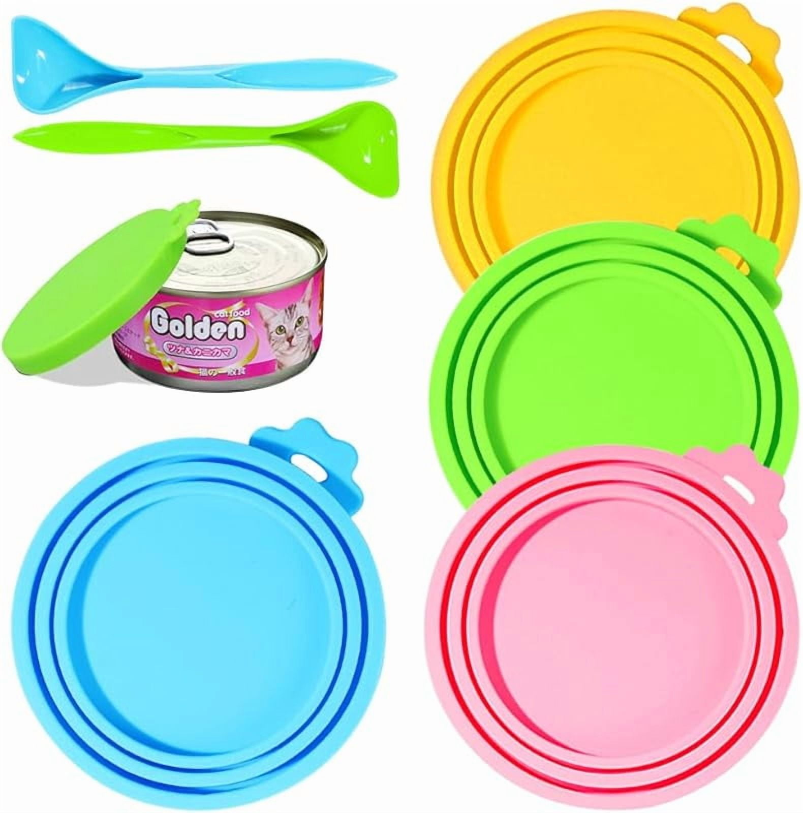 ZukoCert 2-Pack Cat Dog Food Can Lids, Pet Food Can Lids Fit Three ...