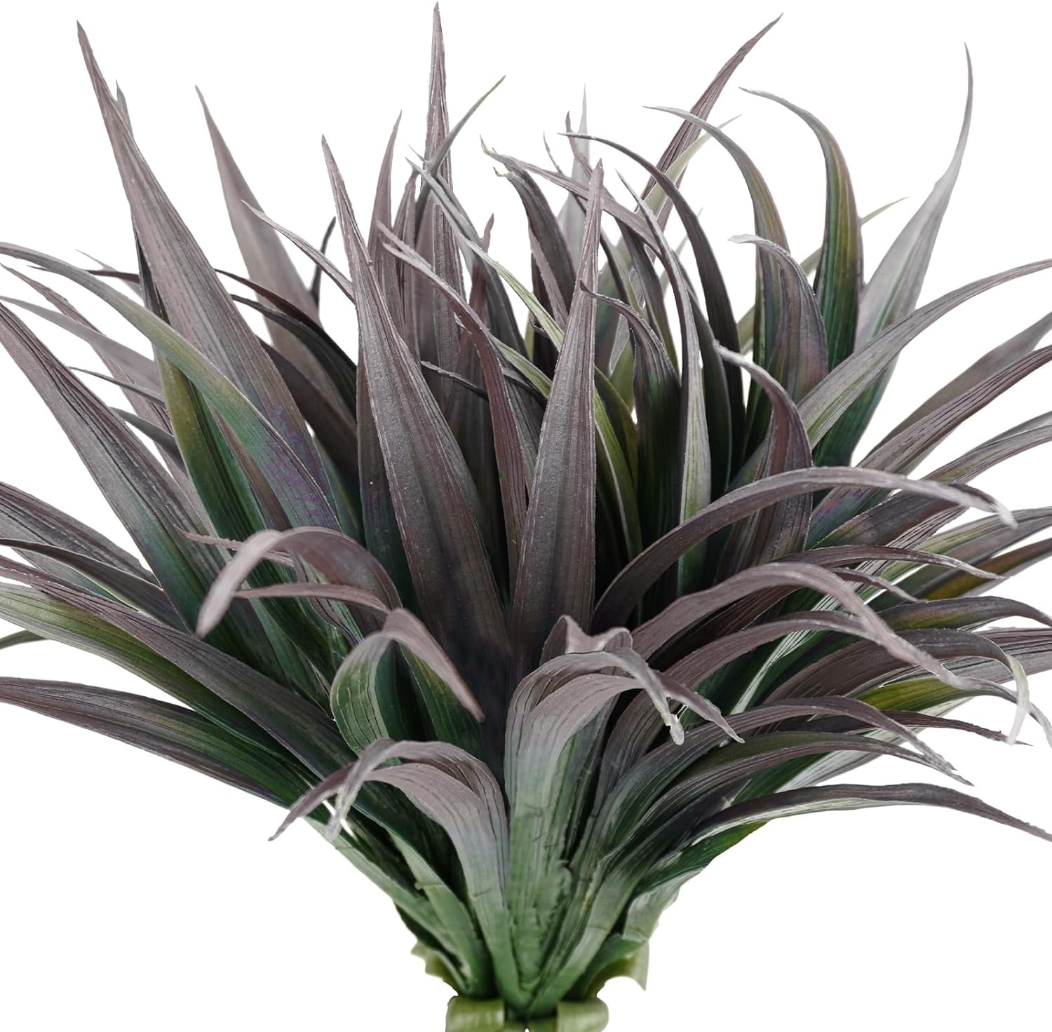 Zukuco 4pcs Artificial Shrub Grasses UV Resistant No Fade Fake Boxwood ...