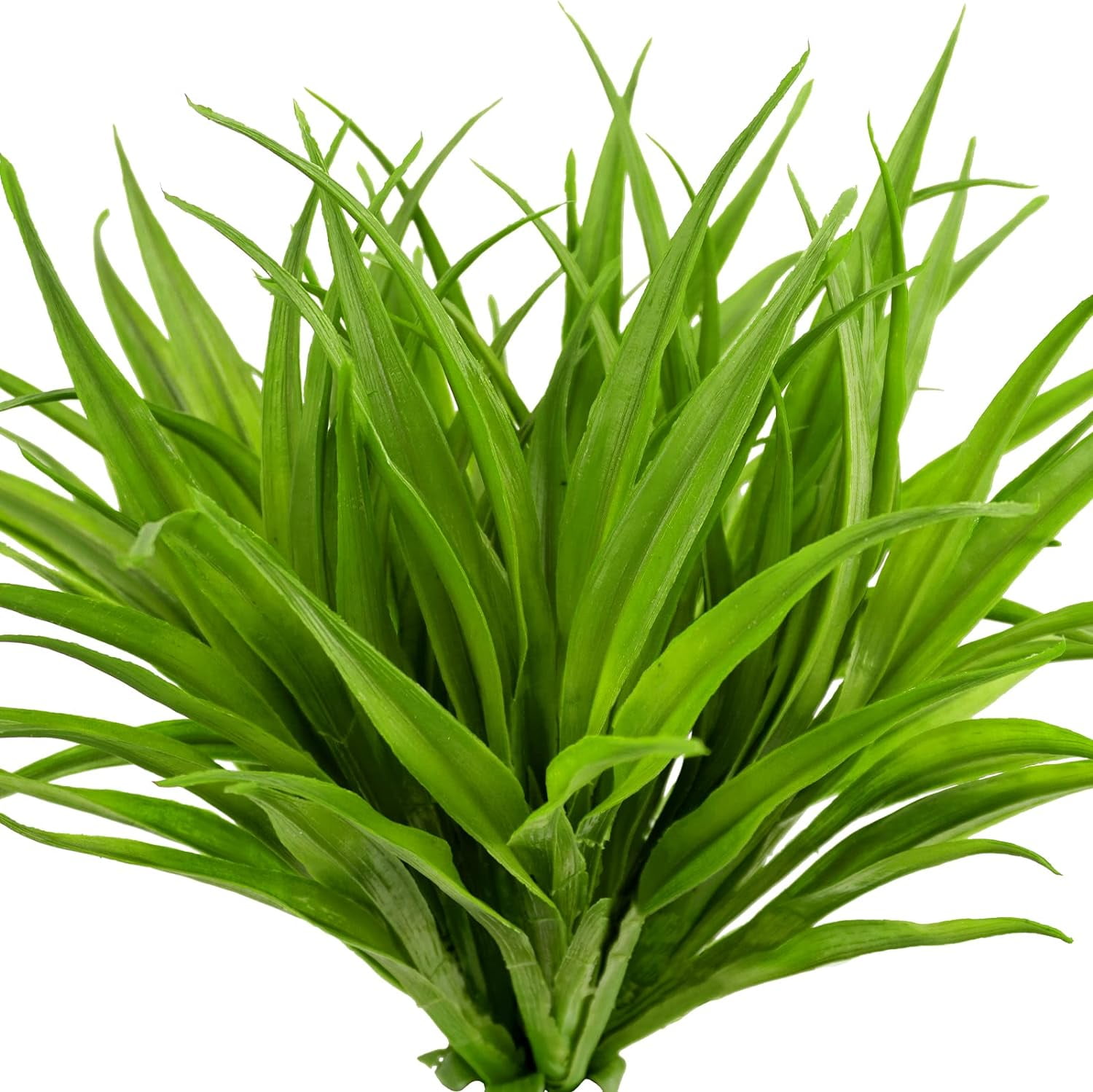 Zukuco Artificial Fake Grass,4PCS Outdoor Faux Grasses Plastic Plants ...