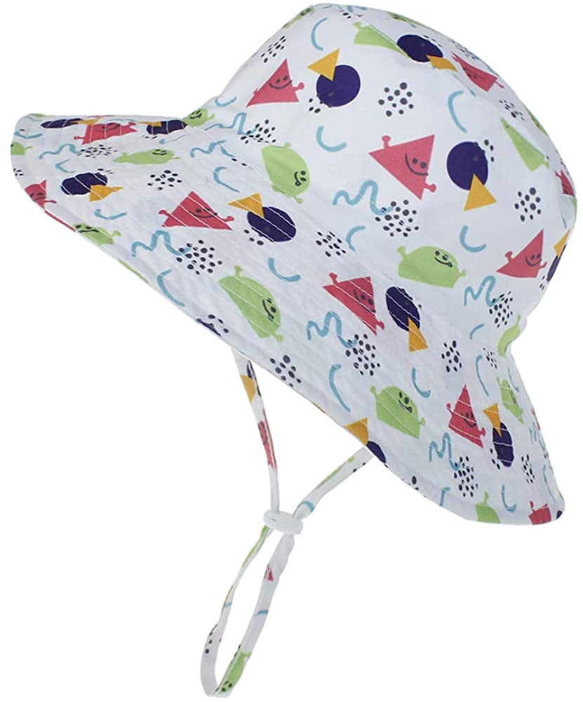Zukuco Baby Sun Hat Infant Summer Adjustable Cap UPF 50+ Sun Protection ...