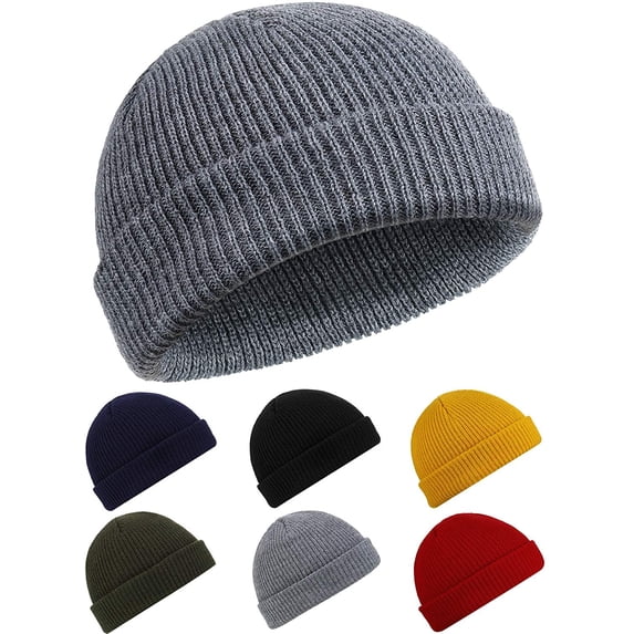 Zukuco Trawler Beanie Watch Hat Roll-up Edge Fisherman Beanie for Men ...