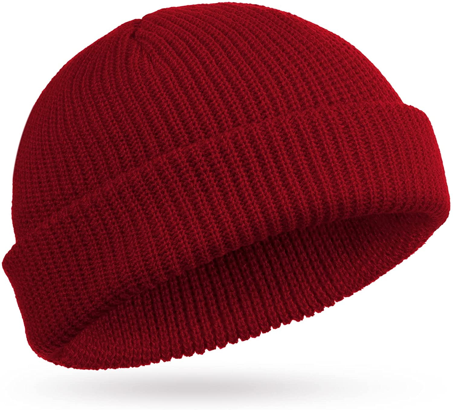 Zukuco Trawler Beanie Watch Hat Roll-up Edge Fisherman Beanie for Men ...