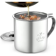 FARI 17oz Glass Olive Oil Dispenser Bottle with Pourer Spout, Drizzle ...