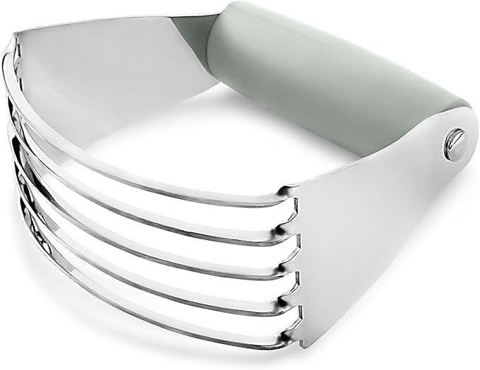 Zulay Kitchen Dough Blender - Stainless Steel Pastry Cutter, Heavy Duty ...