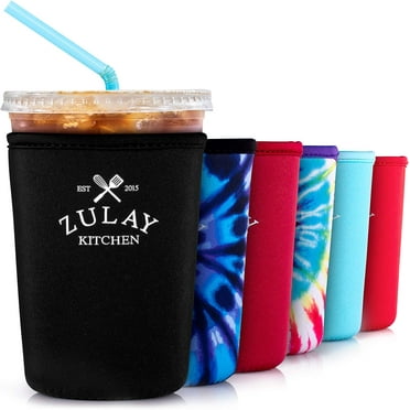 Sok It Java Sok Reusable Neoprene Insulator Sleeve for Iced Coffee Cups ...