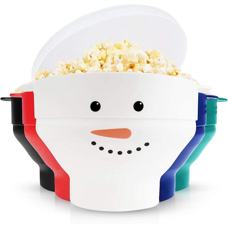 Zulay Kitchen Microwave Popcorn Popper - BPA-Free Collapsible Silicone ...