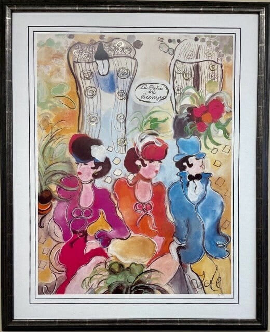 Zule Moskowitz "Lovely Morning" Hand Signed Newly FRAMED Lithographic ...