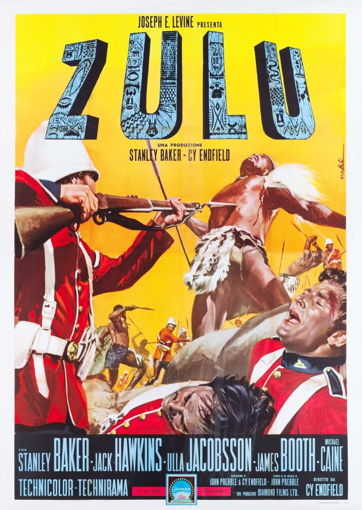 Zulu Italian Poster Art 1964. Movie Poster Masterprint (24 x 36 ...