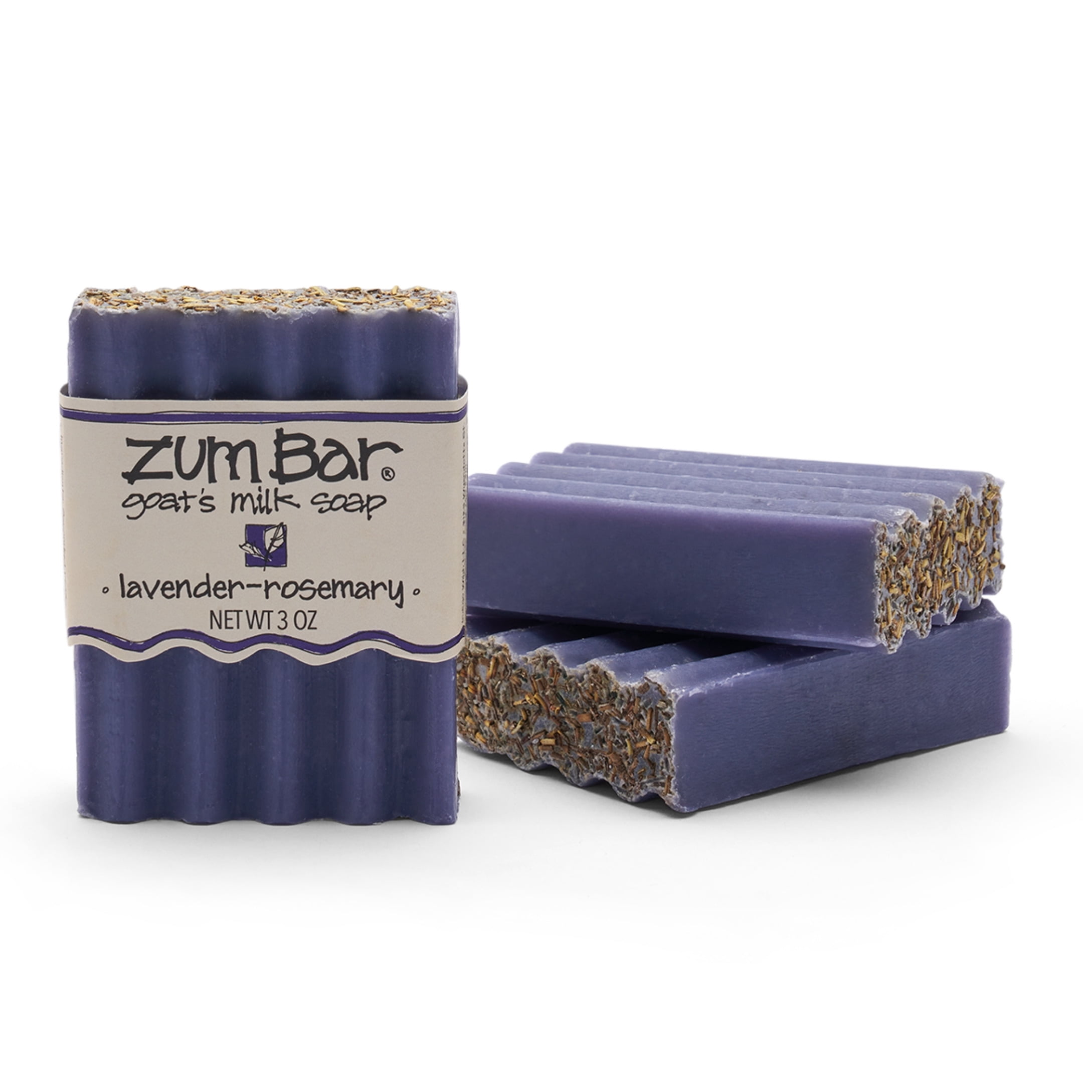 Indigo Wild Natural Zum Bar Goat's Milk Soap, Lavender-Rosemary, 3 oz ...