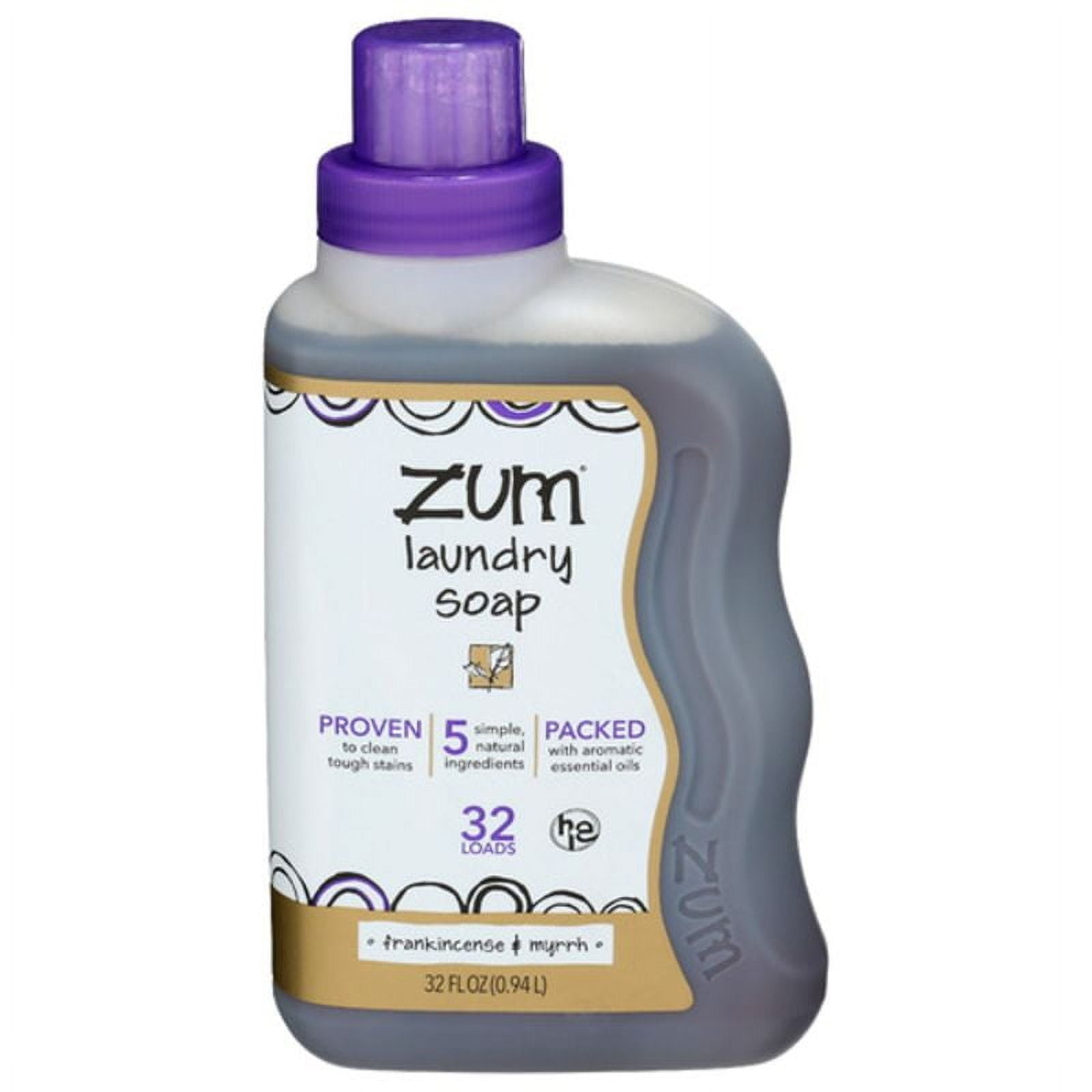 Zum Clean Frankincense & Myrrh Laundry Soap 32 fl oz - Walmart.com