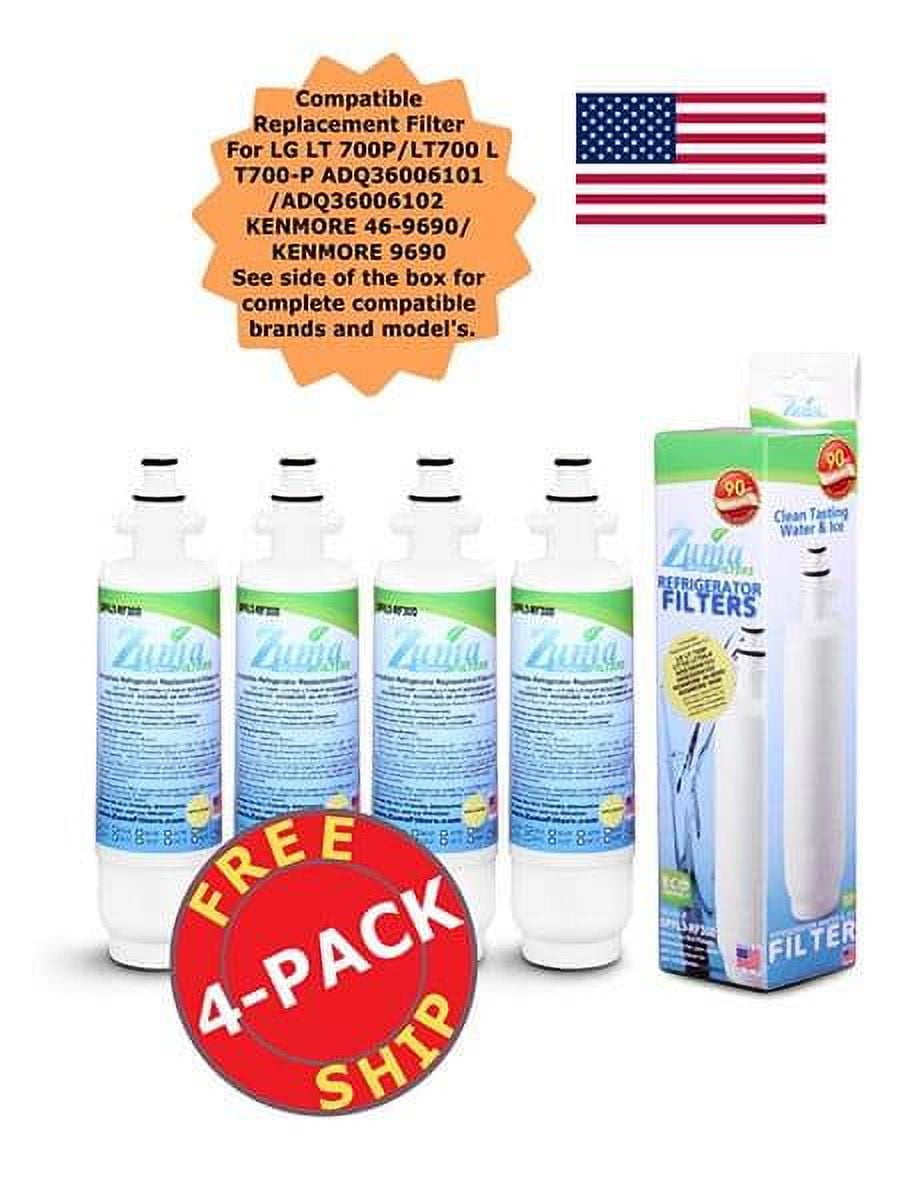 Zuma Filters™ Brand Refrigerator Water and Ice Filter compatible with ...