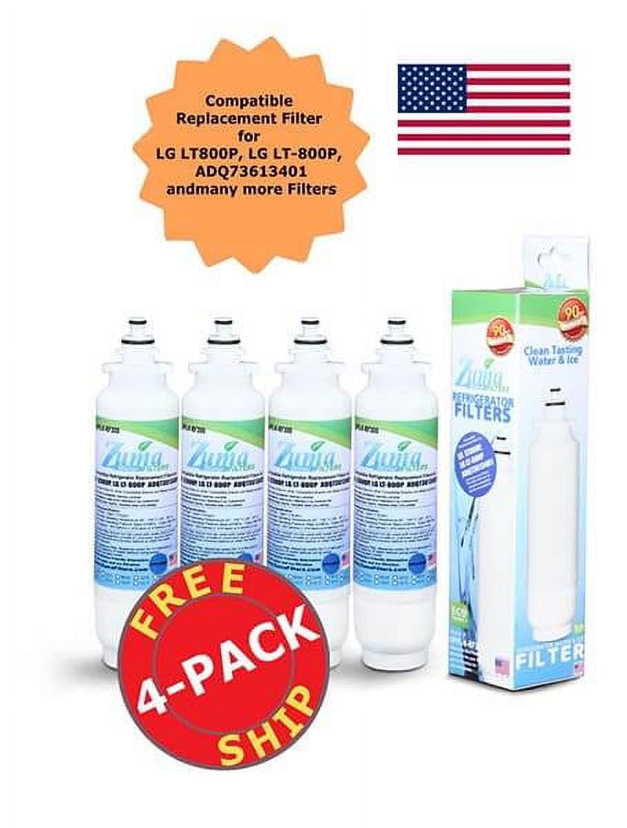 Zuma Filters™ Brand Refrigerator Water and Ice Filter compatible with ...
