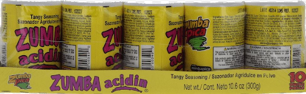 Zumba Acidin, Spicy Chili Mix, Count 10 - Sugar Candy / Grab Varieties ...