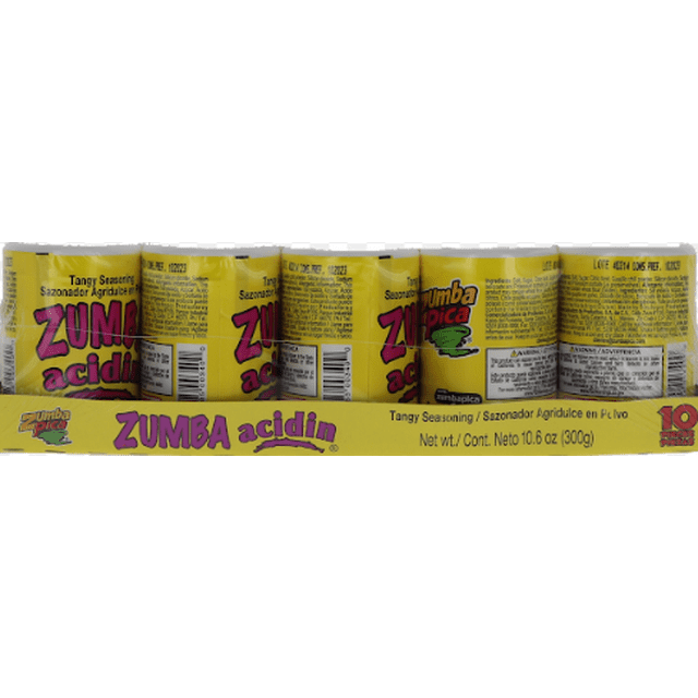 Zumba Acidin, Spicy Chili Mix, Count 10 - Sugar Candy / Grab Varieties ...