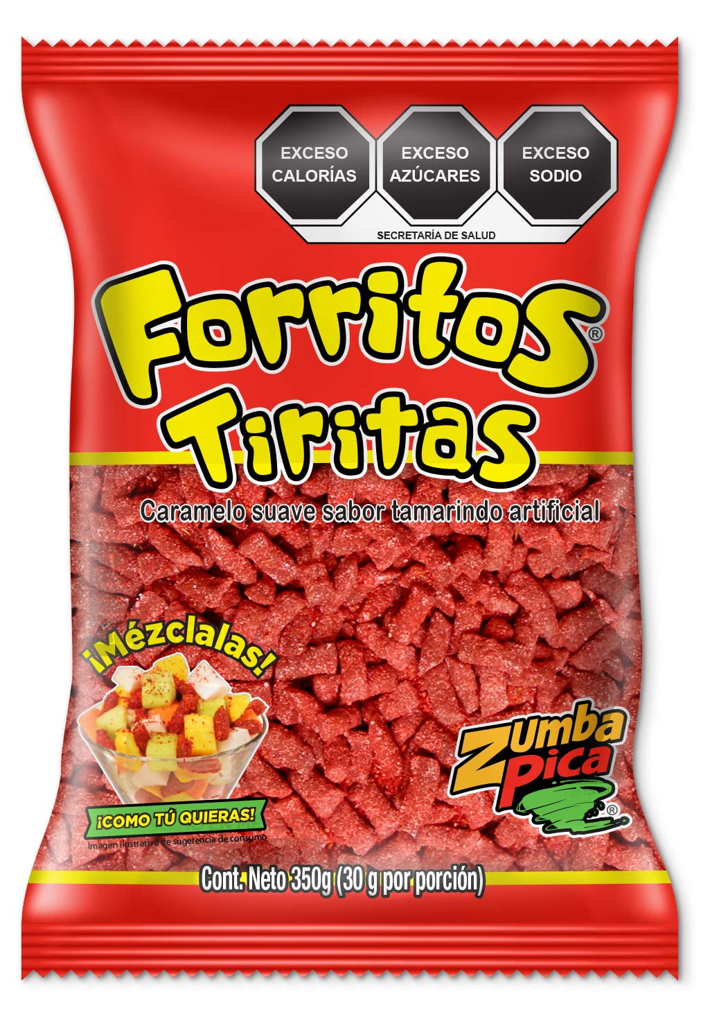 Zumba Pica ForritosEGSC Tiritas 12.3 oz (350 gr) - Tamarindo Mexican ...