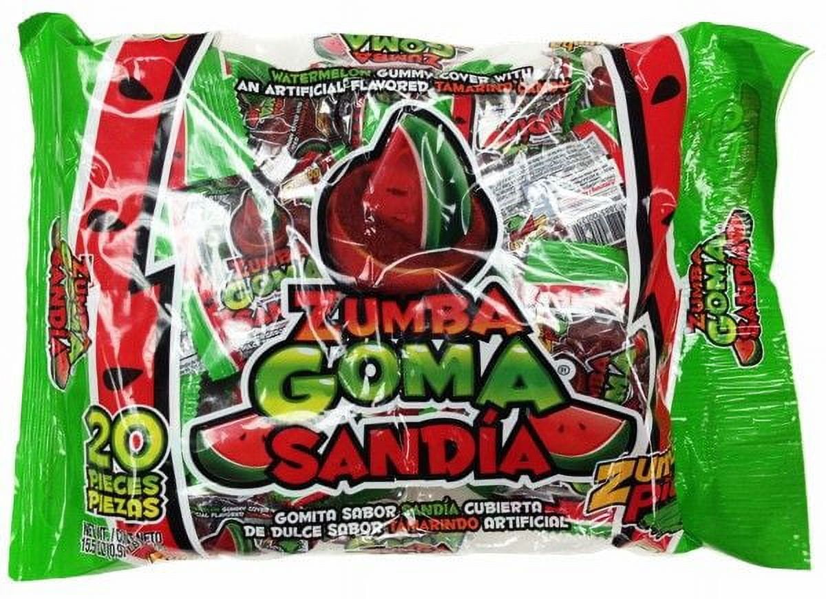 Zumba Pica Goma Sandia Peg Bag 6 ct - Case - 20 Units - Walmart.com