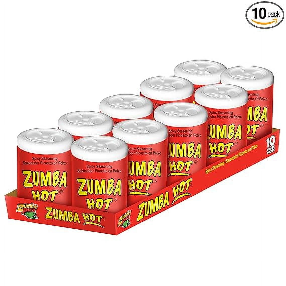 Zumba Pica Hot Chili Powder 0.78oz (22gr) 10 Count - Chili Candy ...
