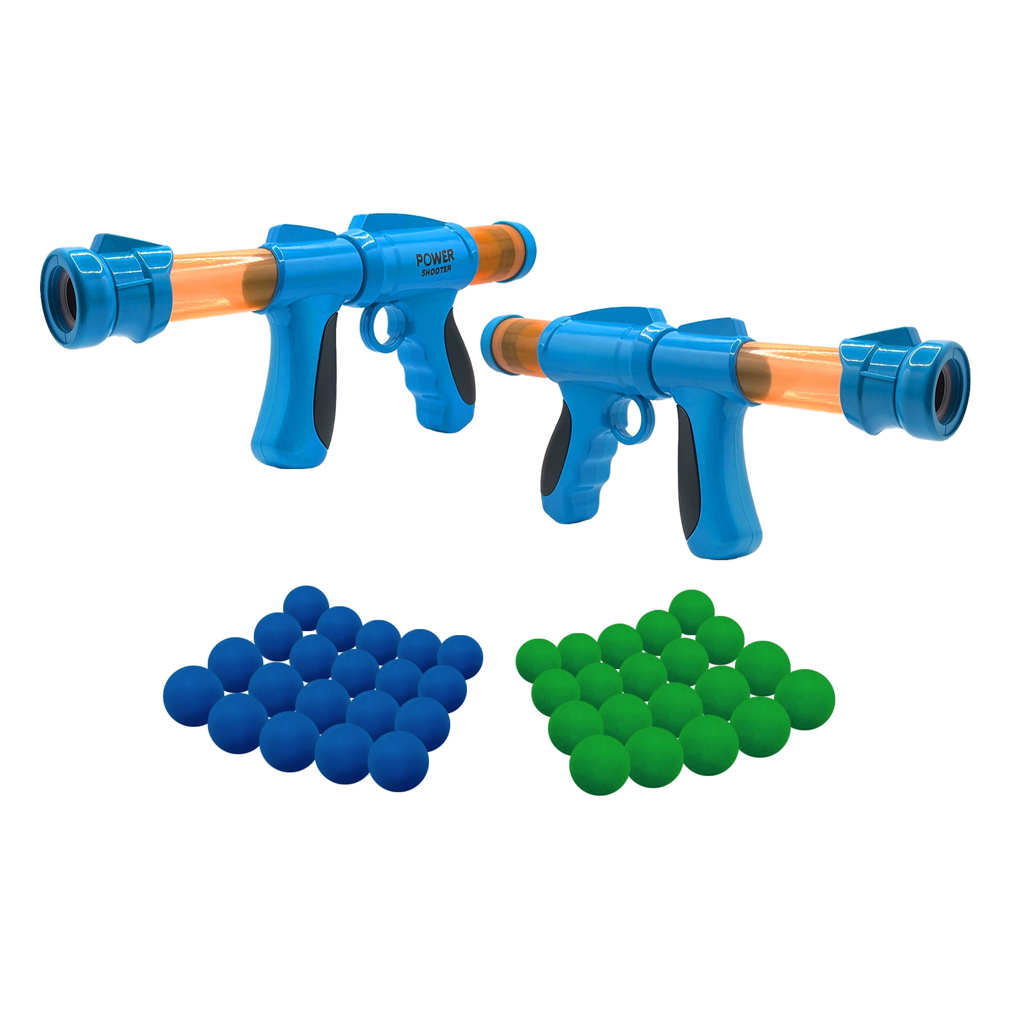 Zummy 2 Pack High Performance Air Foam Blasters Toys with 28 Balls ...