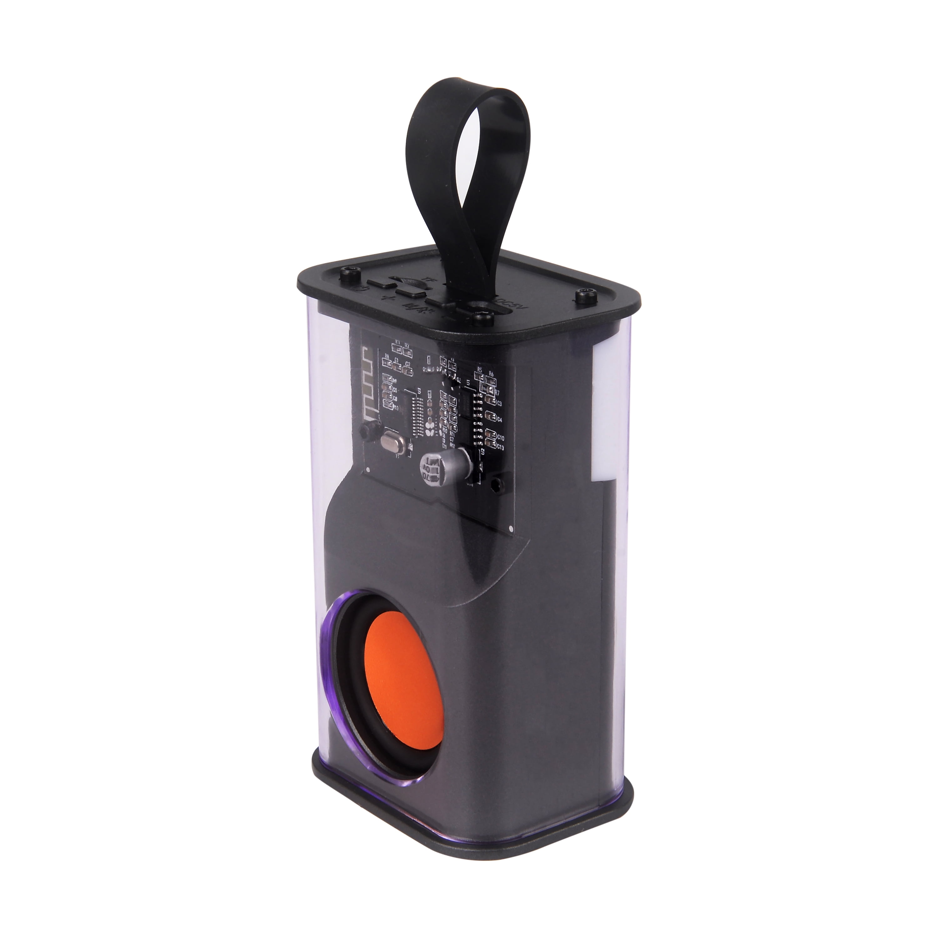 Zummy 5W Battle Armour LED Light Wireless Speaker W/ Type C Cable , TF ...