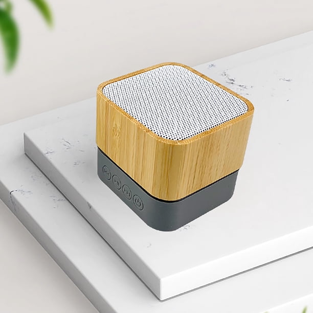 Zummy Bamboo Mini Portable Bluetooth Speaker, TF Card - Walmart ...