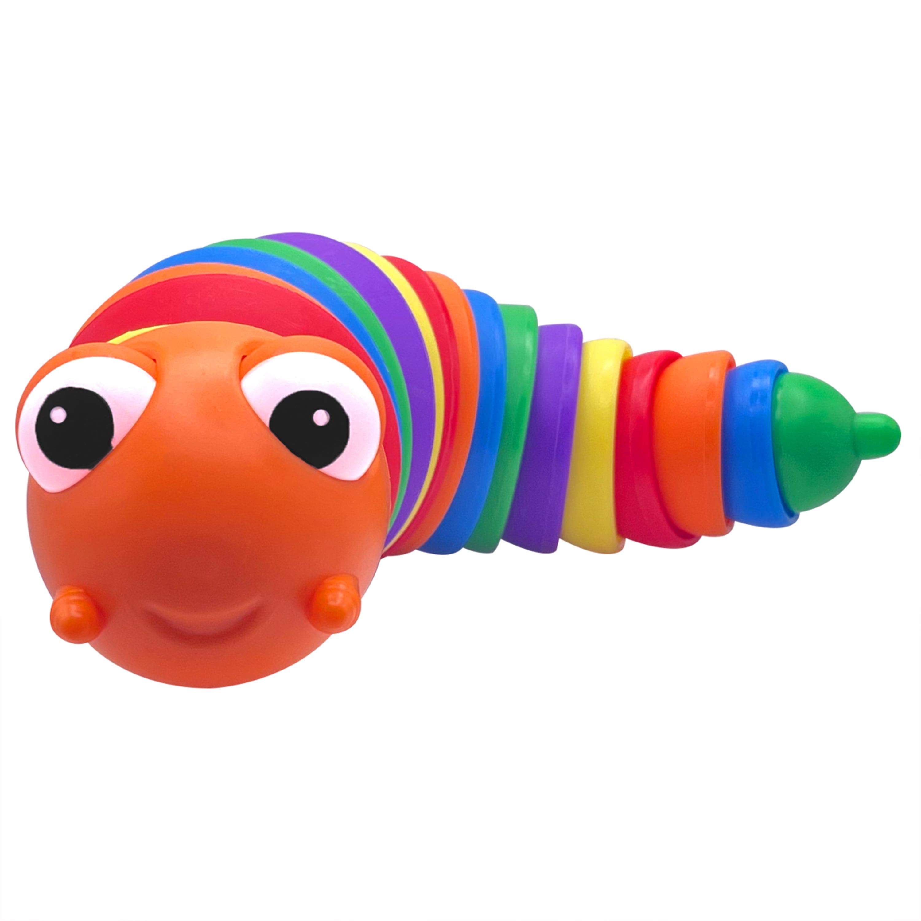 Zummy Fidget Slug Mini Toys 3D Articulated Sensory Toy Gift for Kids ...