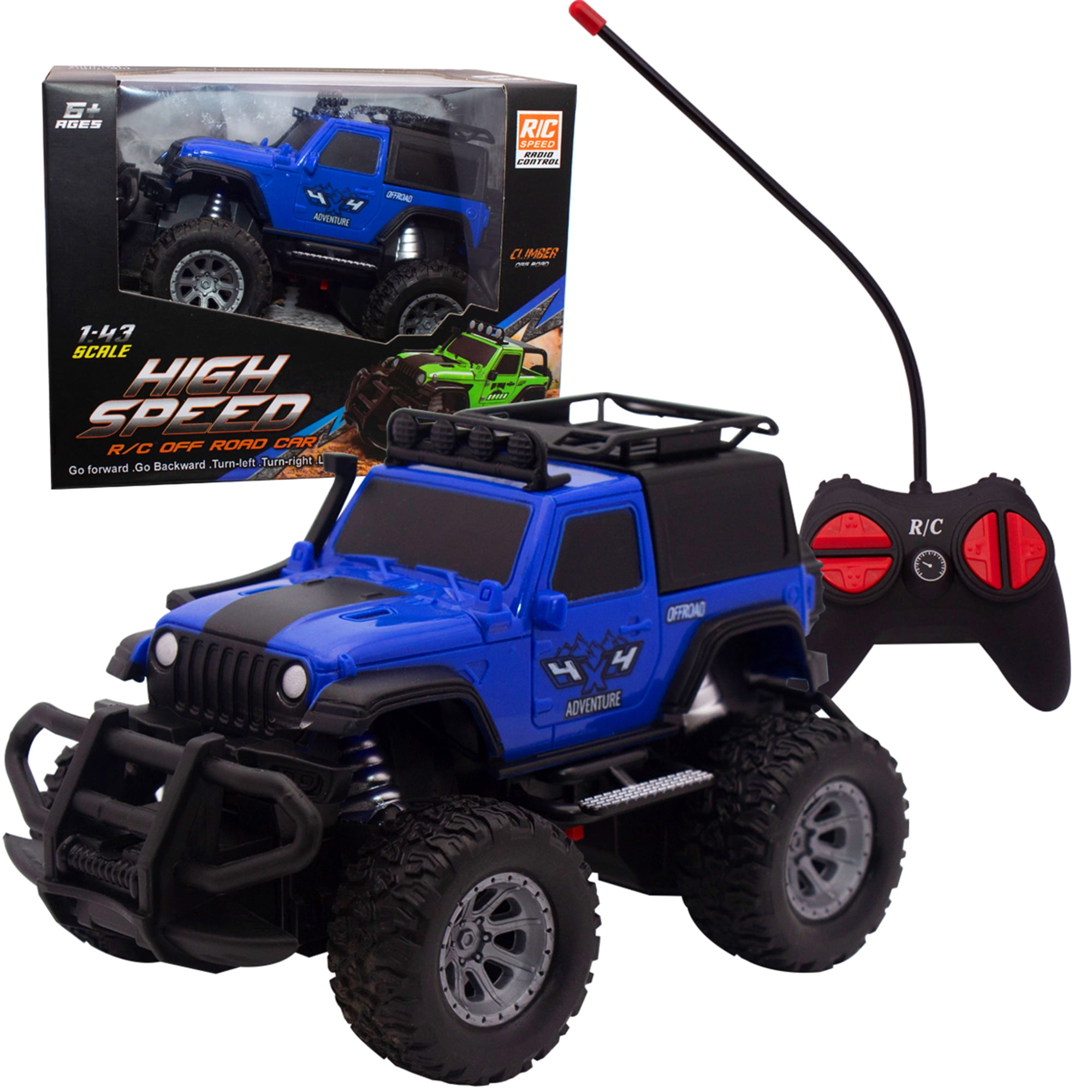 Zummy Remote Control Off-Road Style SUV Toy - Walmart.com