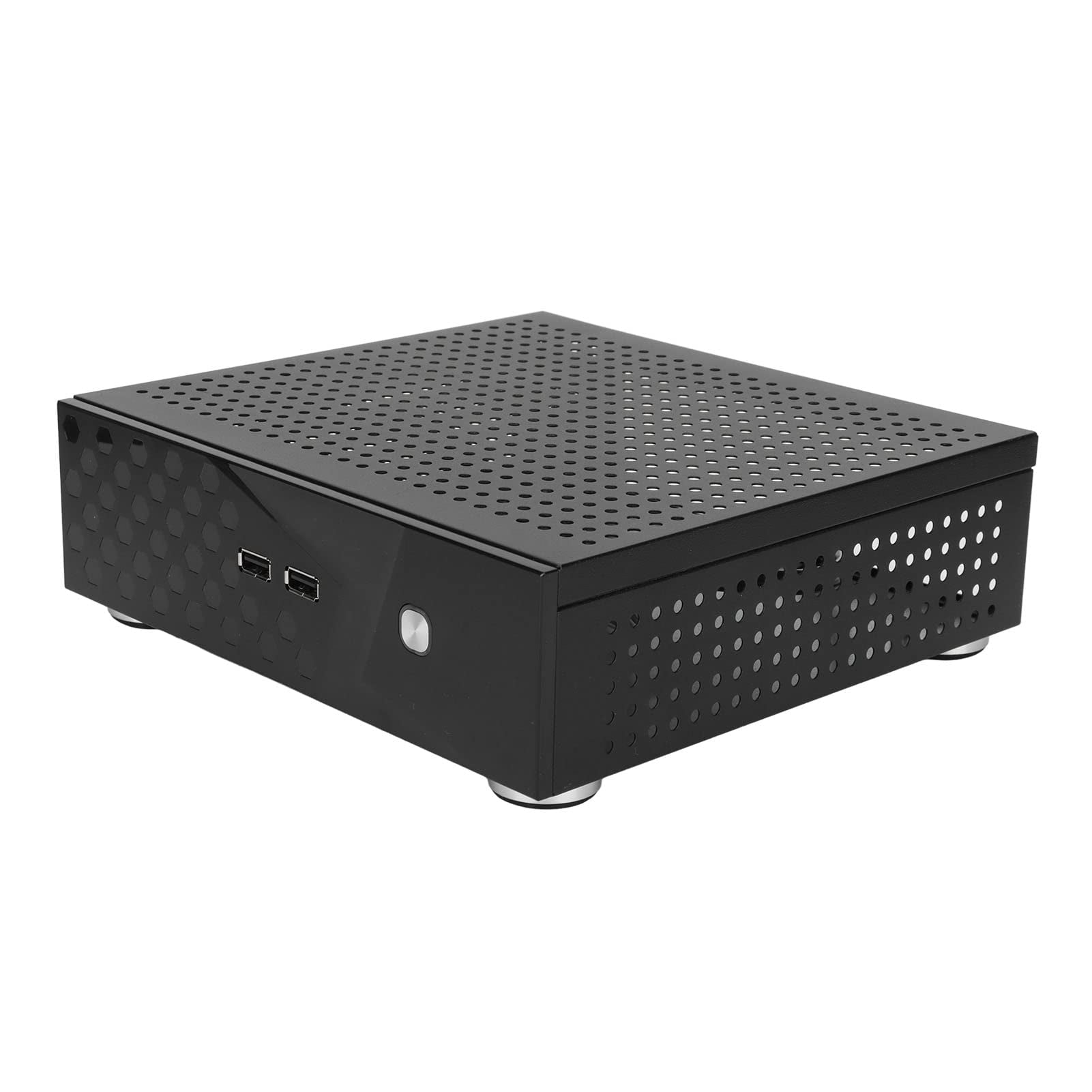 Zunate C60 Mini ITX RRF12 HTPC Desktop Computer Chassis, DIY Mini ITX ...