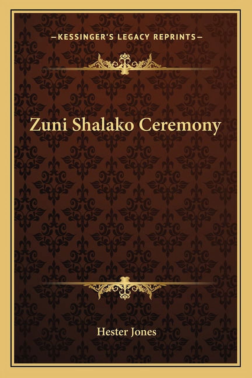 Zuni Shalako Ceremony (Paperback) - Walmart.com