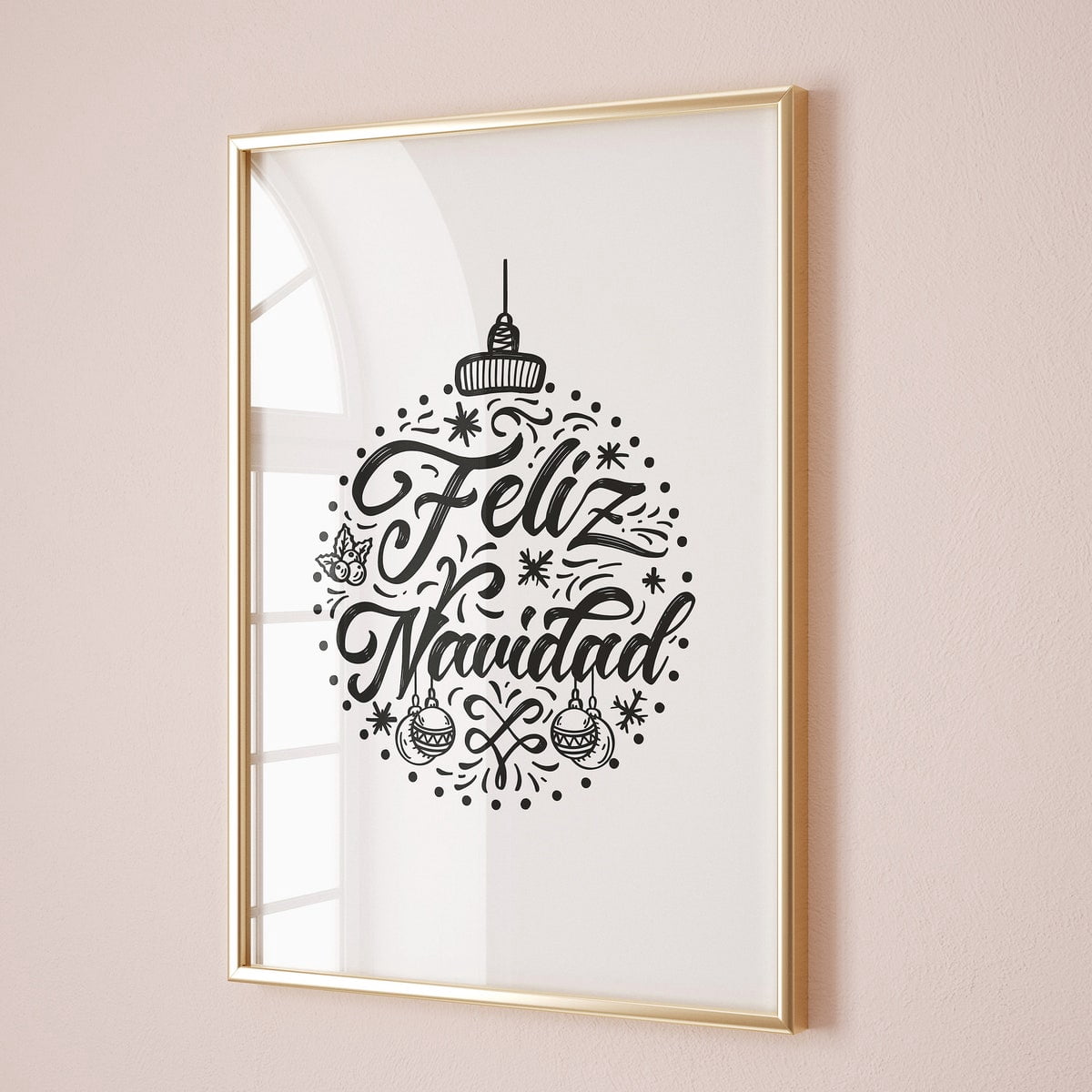 Zuno Feliz Navidad Print, Feliz Navidad Sign, Christmas Printable Wall ...