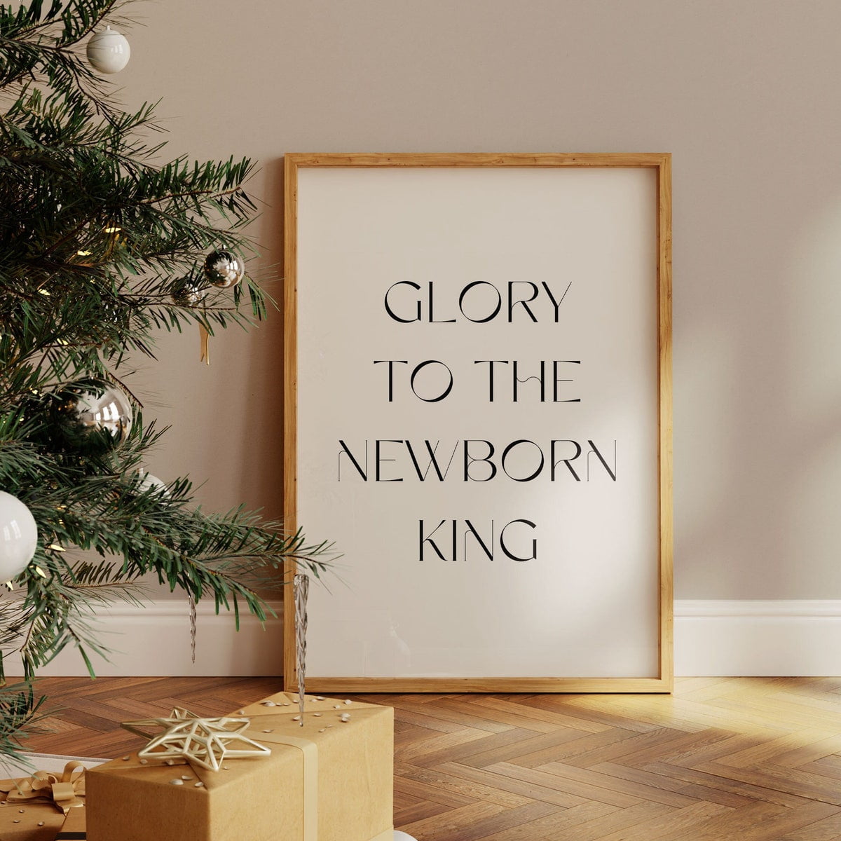 Zuno Glory To The Newborn King, Christian Christmas Printable ...