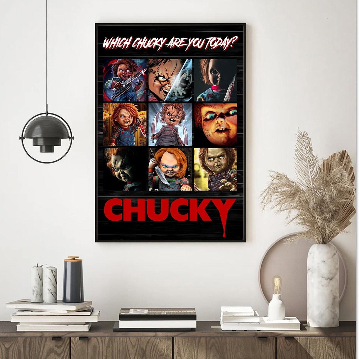 Zuno Horror Chucky Poster, Which Chucky Are You Today Poster, Horror ...