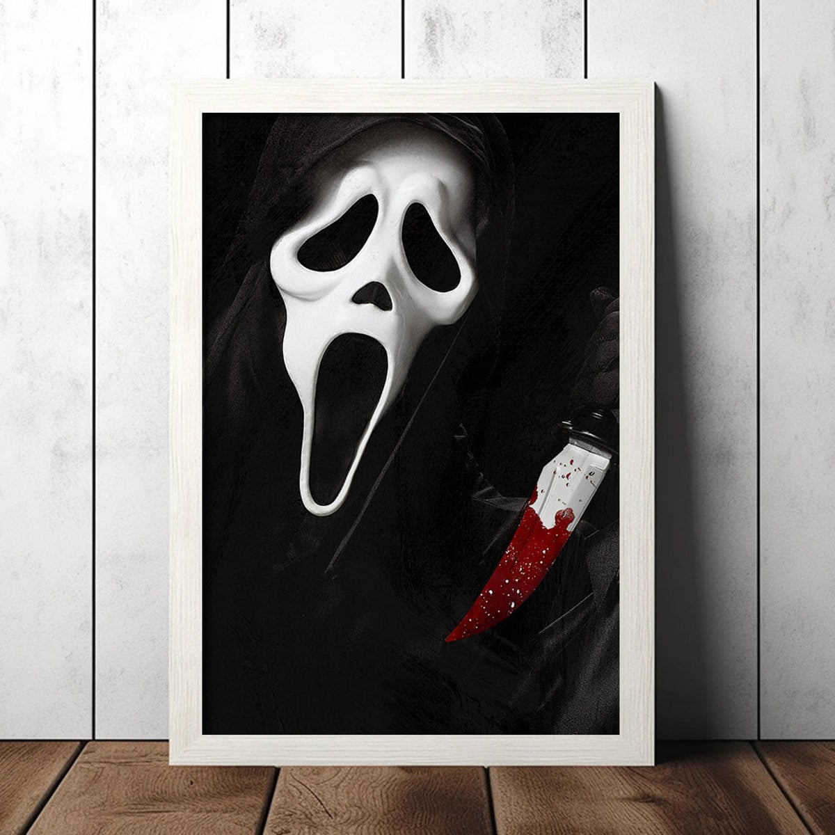 Zuno Horror Ghost Poster - Horror Film Poster - Dark Academia ...