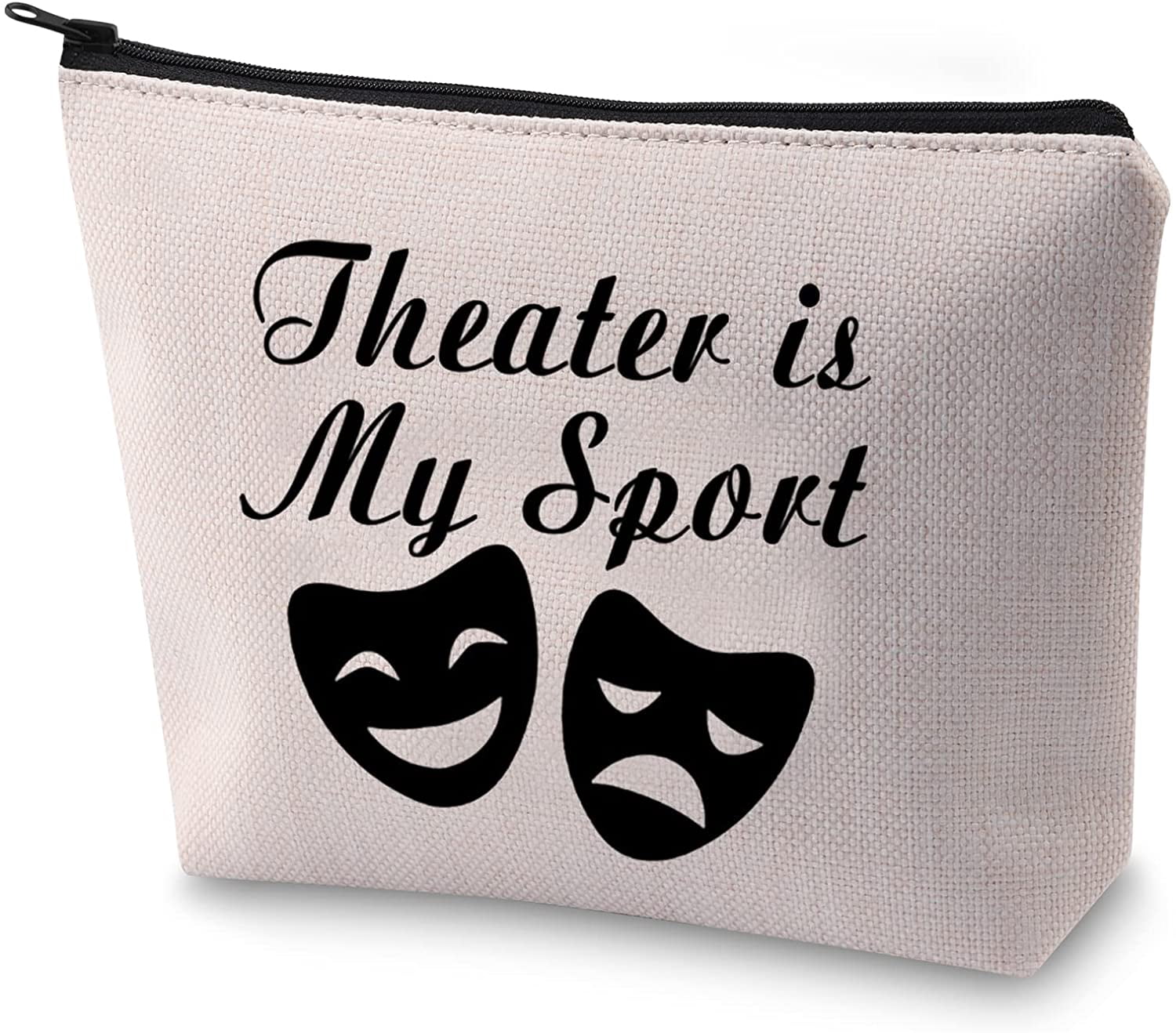 Zuo Bao Acting Inspired Gift Theatre Bags Theater is My Sport Makeup ...