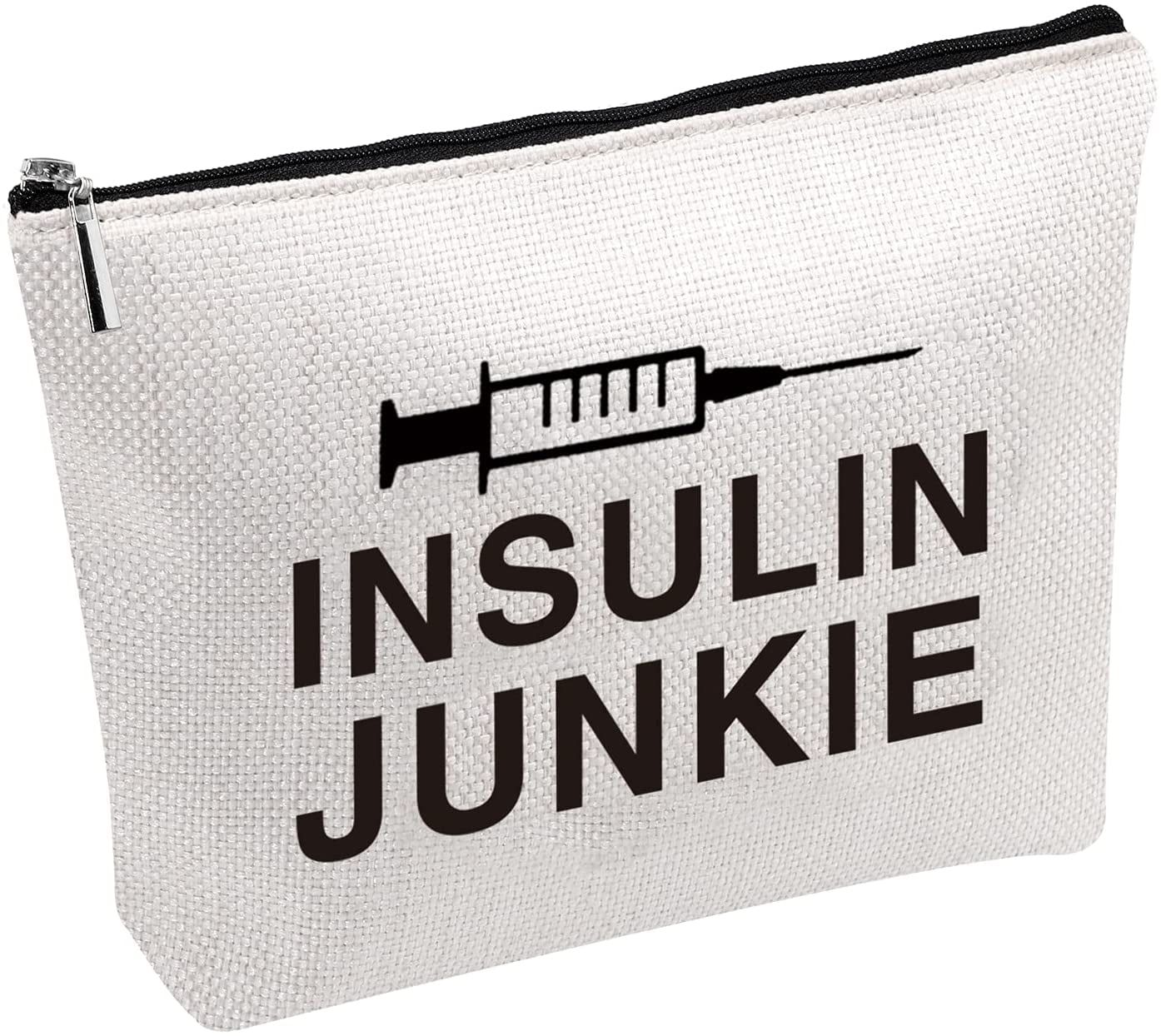 Zuo Bao Funny Medicine Bag Insulin Junkie Diabetes Supply Bag Type 1 ...