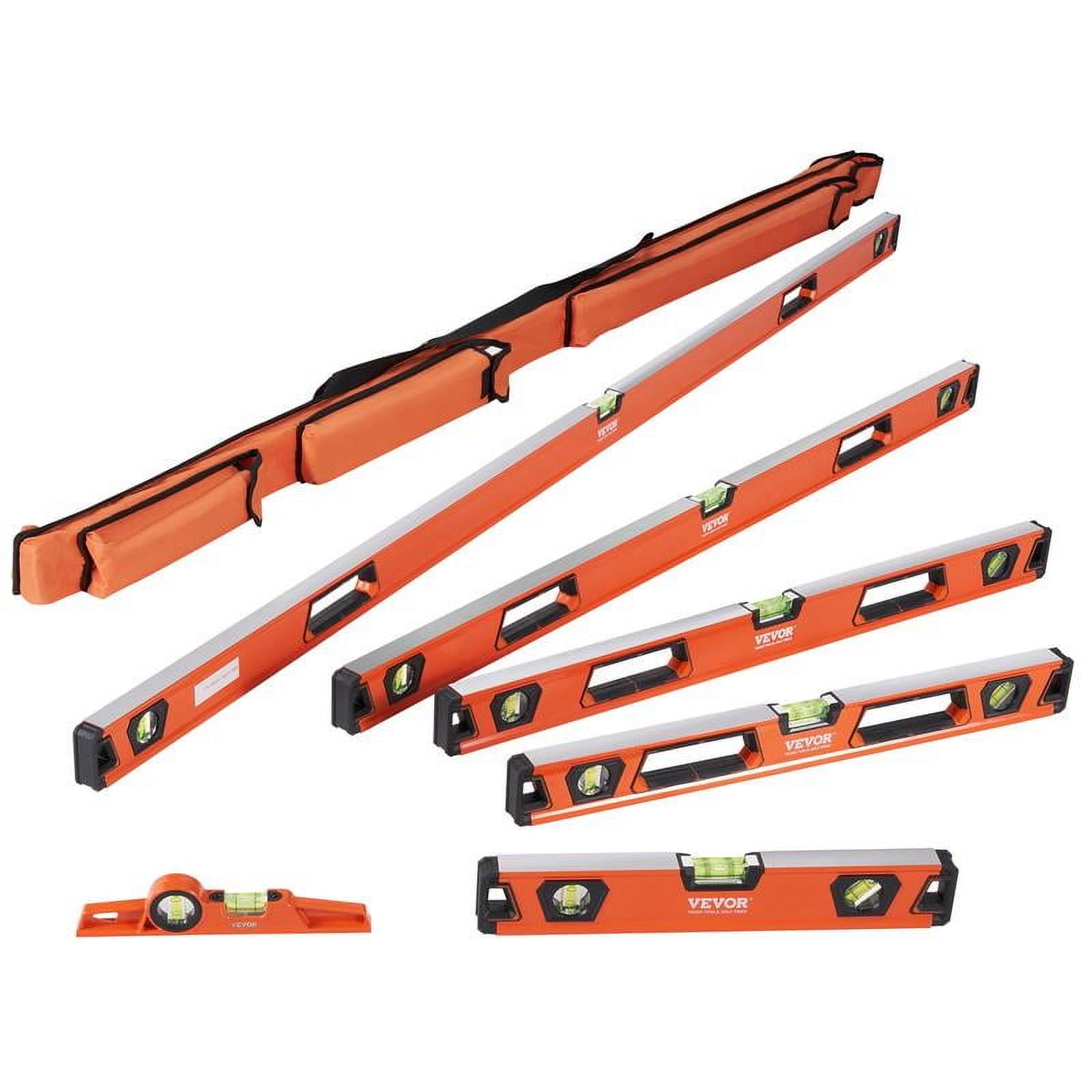 ZuoZuoMing Magnetic Torpedo Level,78/48/32/24/16/10 in Mechanical Level ...