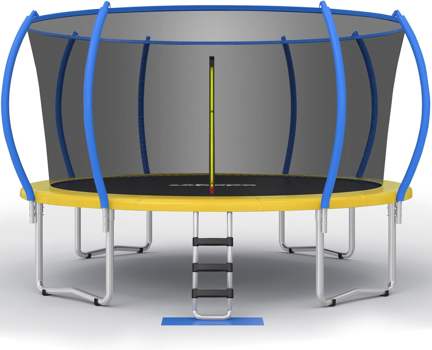 Zupapa No-Gap Design 15 14 12FT Trampoline for Kids with Safety ...