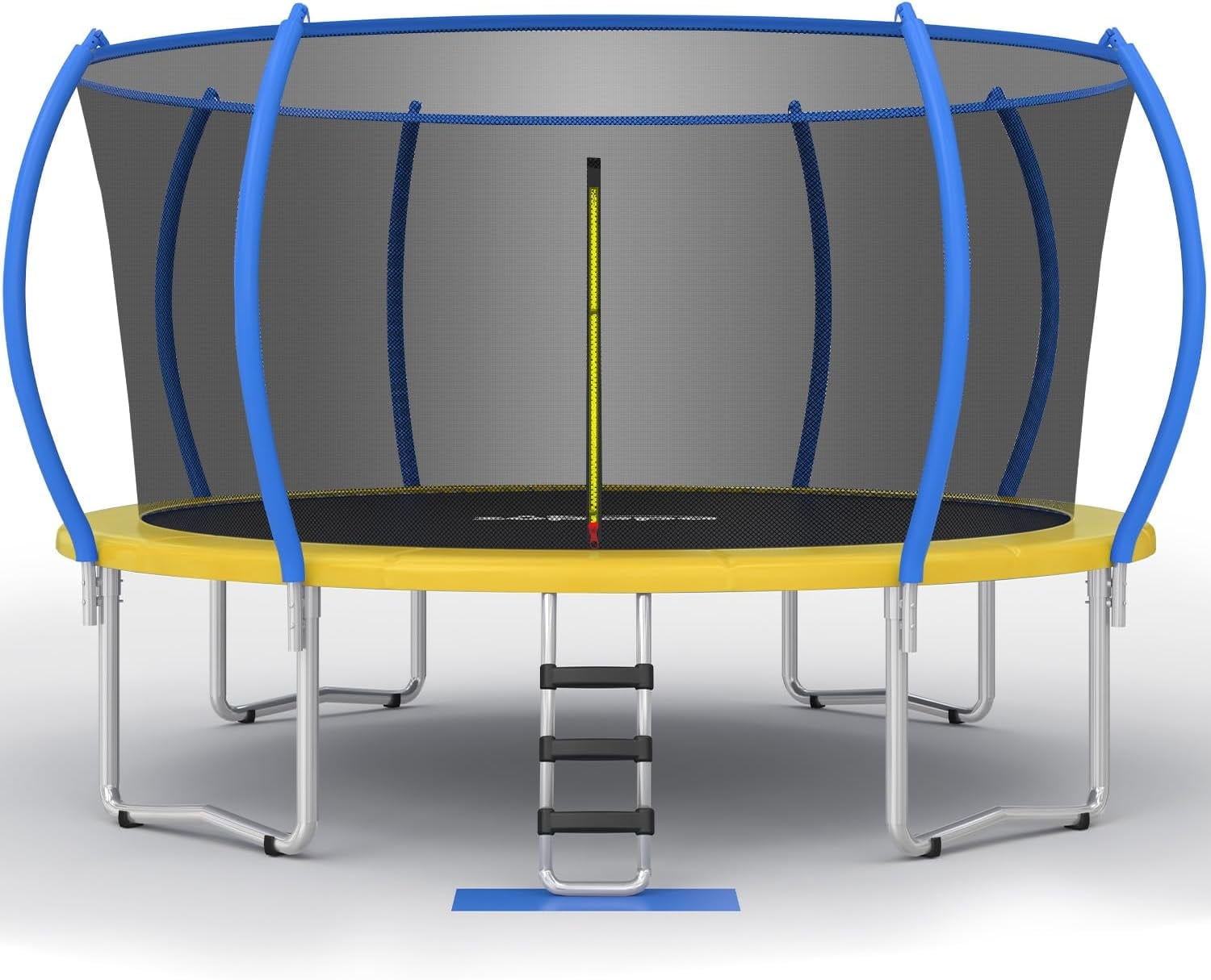 Zupapa No-Gap Design 15 14 12FT Trampoline for Kids with Safety ...