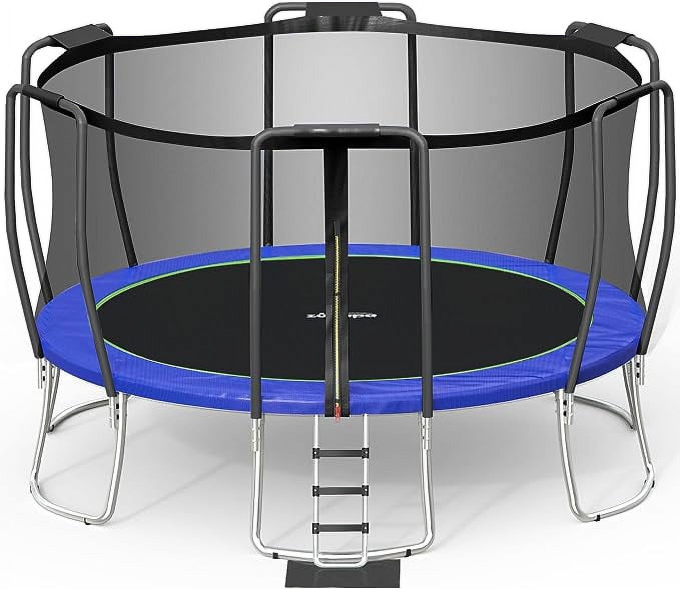 Zupapa 14-16FT Kids Trampoline, No-Gap Design, Safety Enclosure Net ...