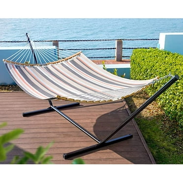 4-Point Hammock Lounge and Stand Combination - Walmart.com